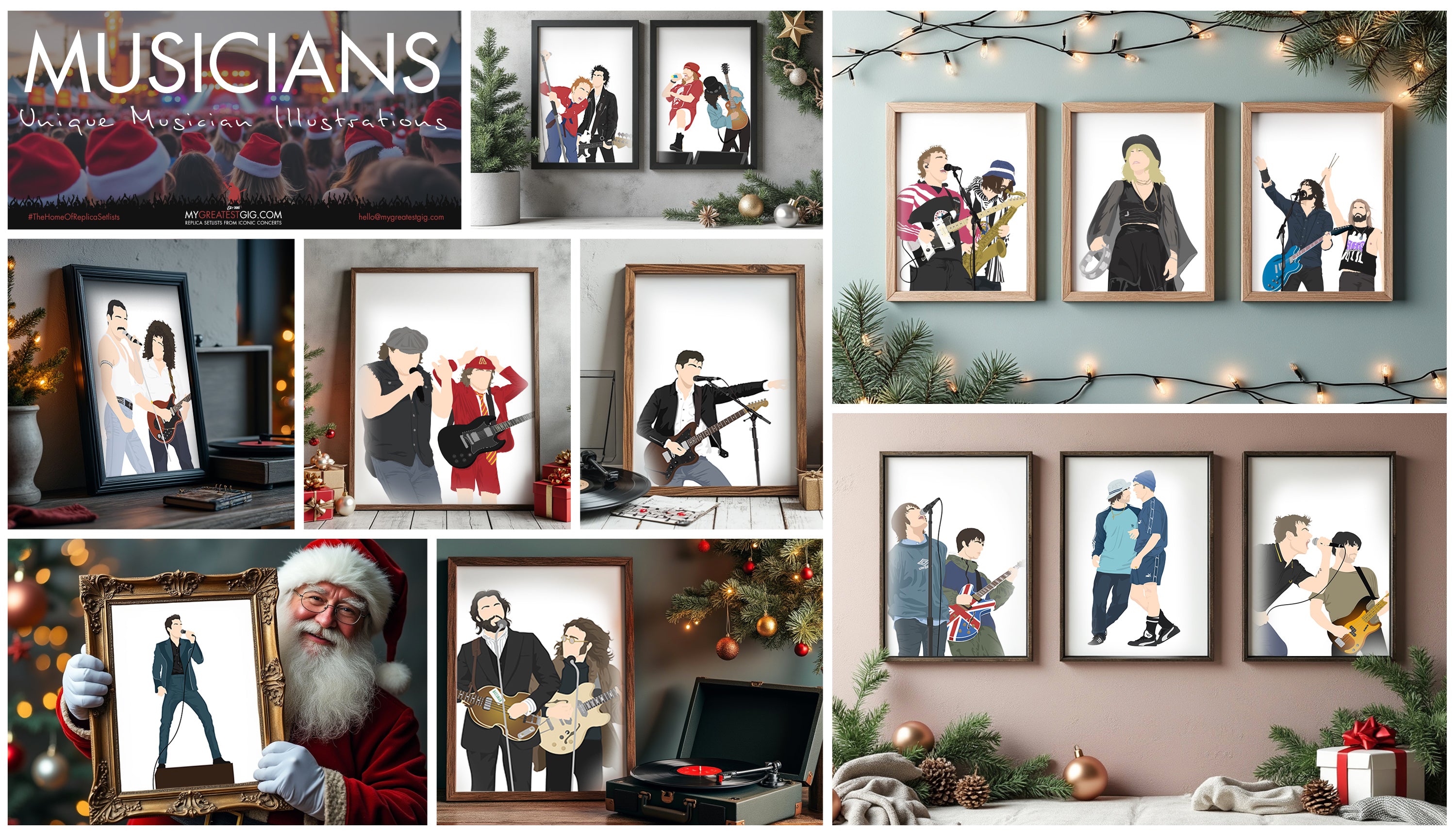 Replica Setlist Poster Art Shop | The Home of Set List Art since 2016 ...