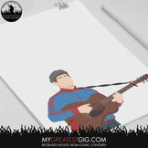 Gerry Cinnamon - Minimal Illustration Poster – My Greatest Gig