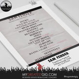 Sam Fender - Tramlines Festival - Jul 22nd 2022 Recreated Setlist Post ...
