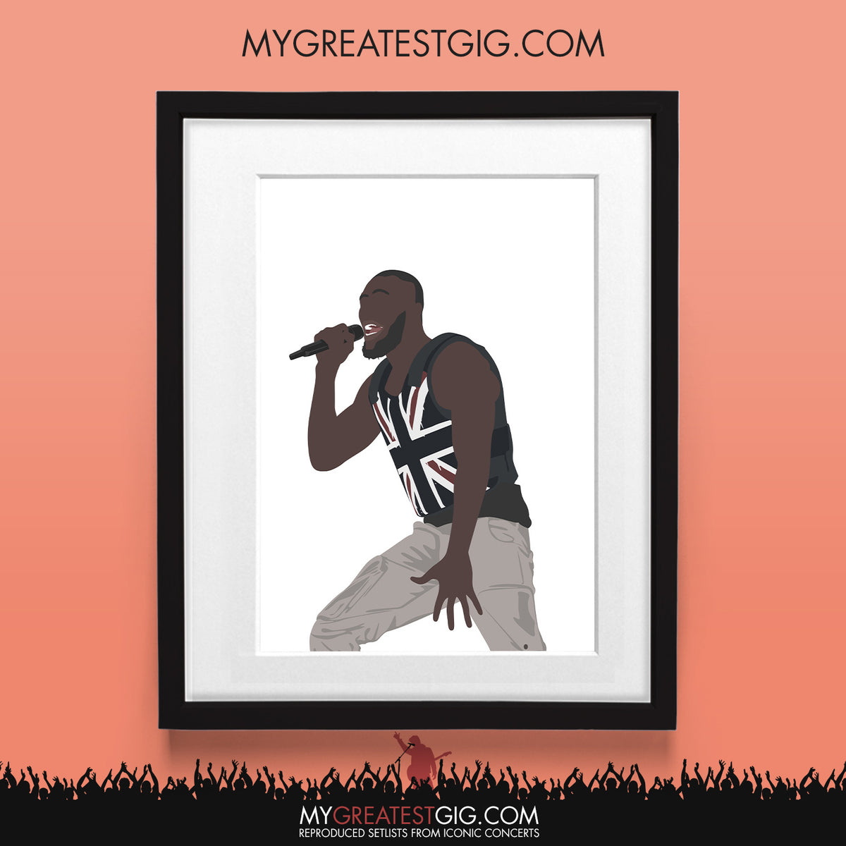 Stormzy - Minimal Illustration Poster – My Greatest Gig